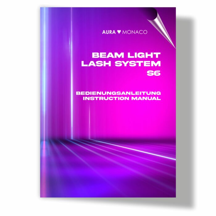 UV Lash Extensions Set with Lamp - Beamlight S6 UV Lash Glue